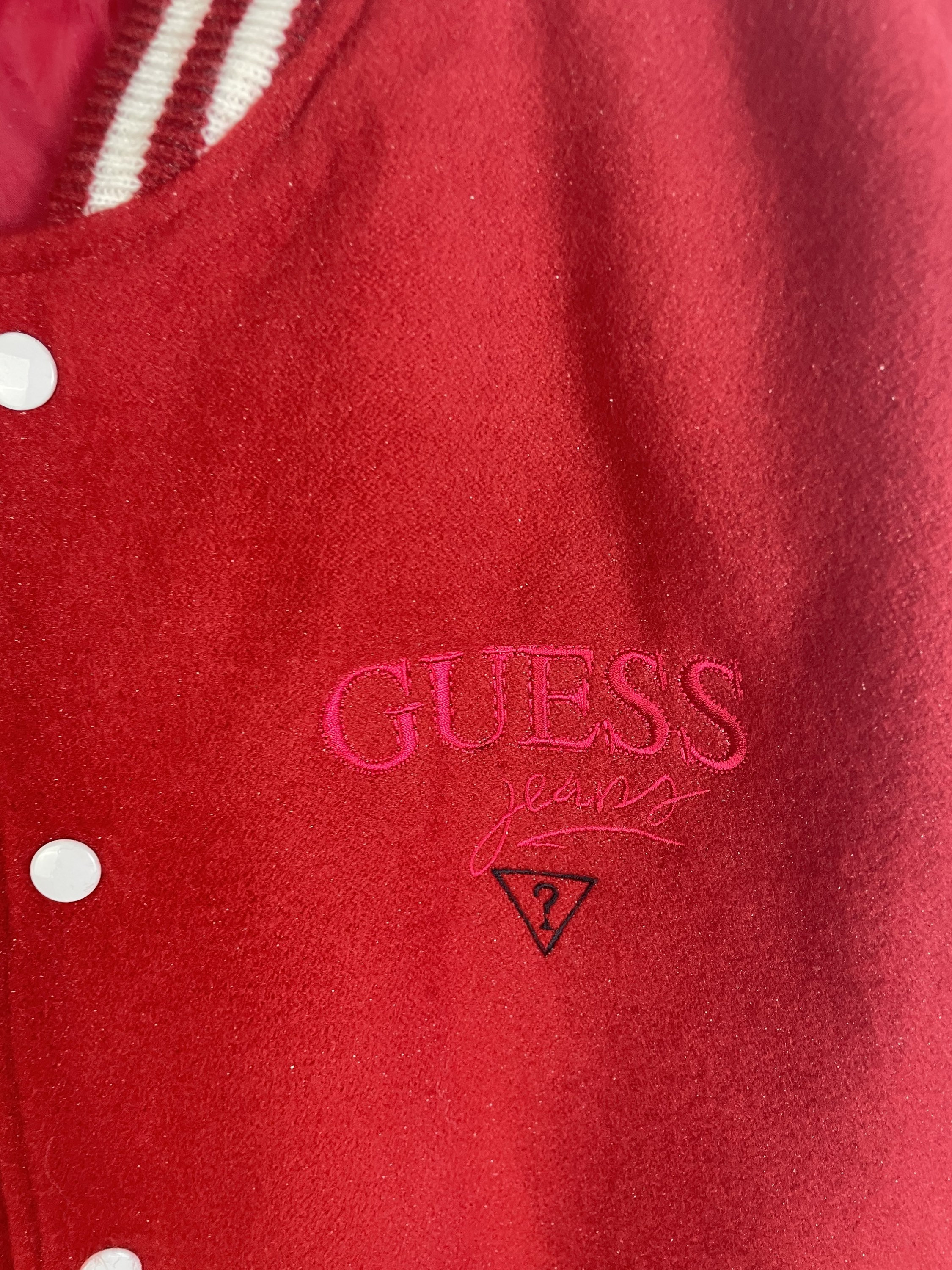 Rare Vintage 90'S Guess Varsity Jacket - Etsy