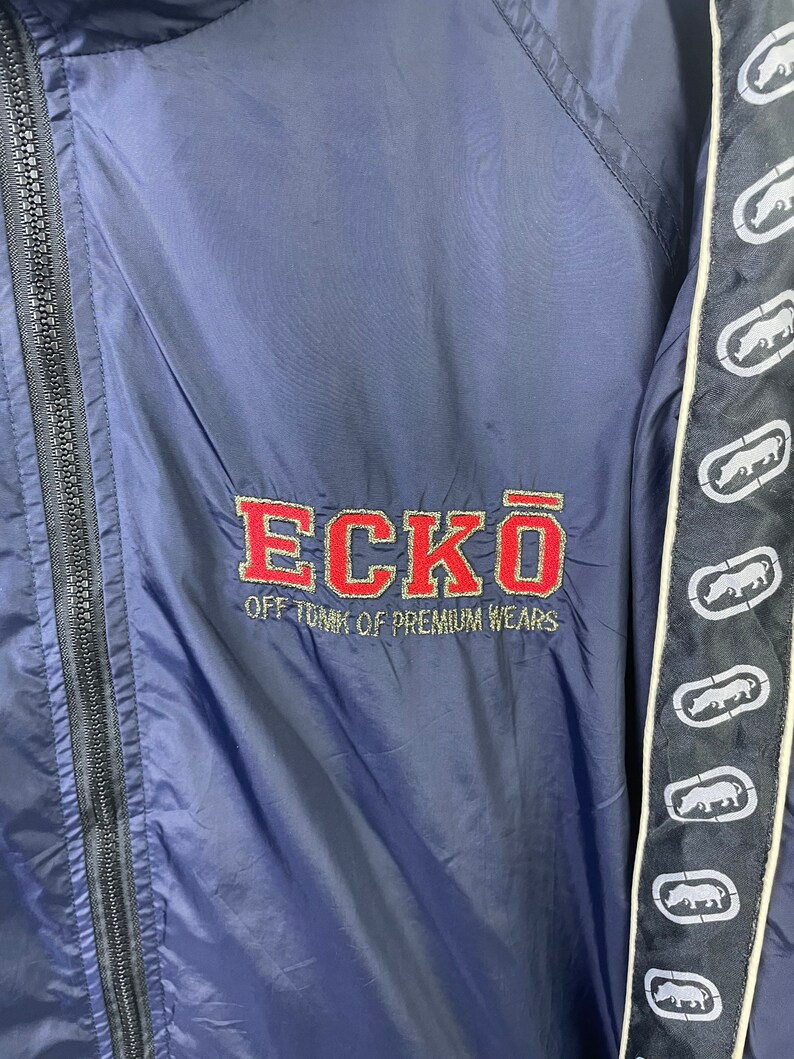 Rare Vintage Ecko Unltd Big Logo Windbreaker - Etsy