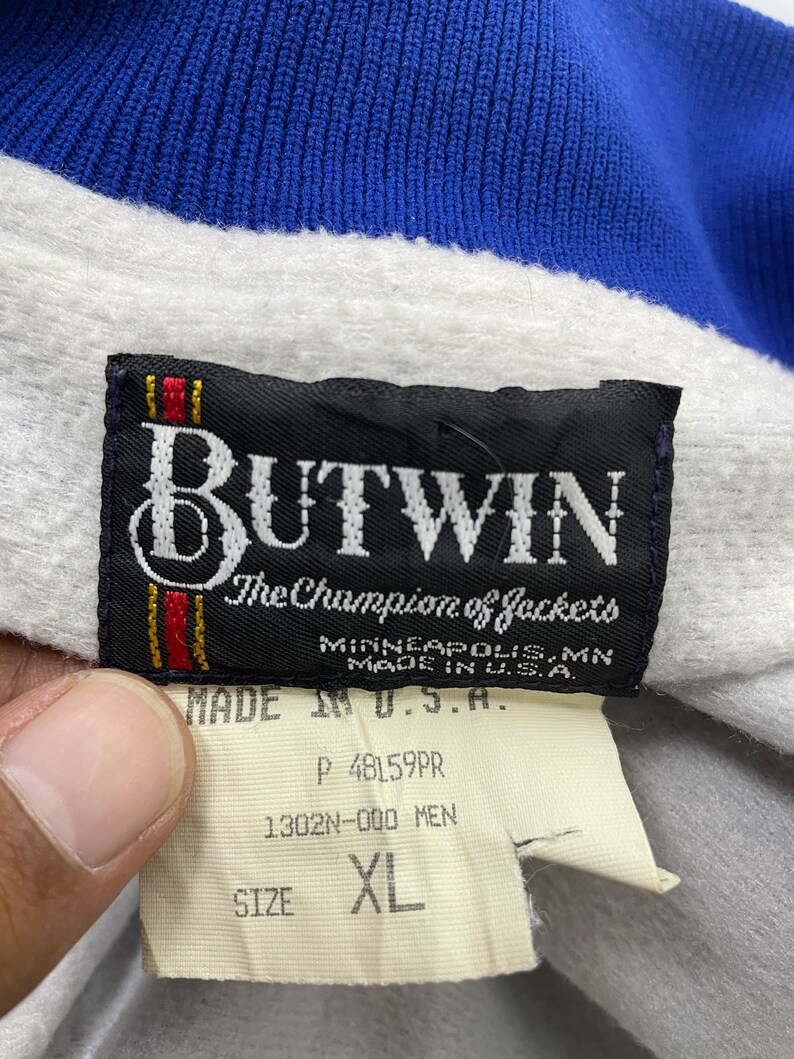 Rare Vintage 80's Butwin Satin Jacket - Etsy