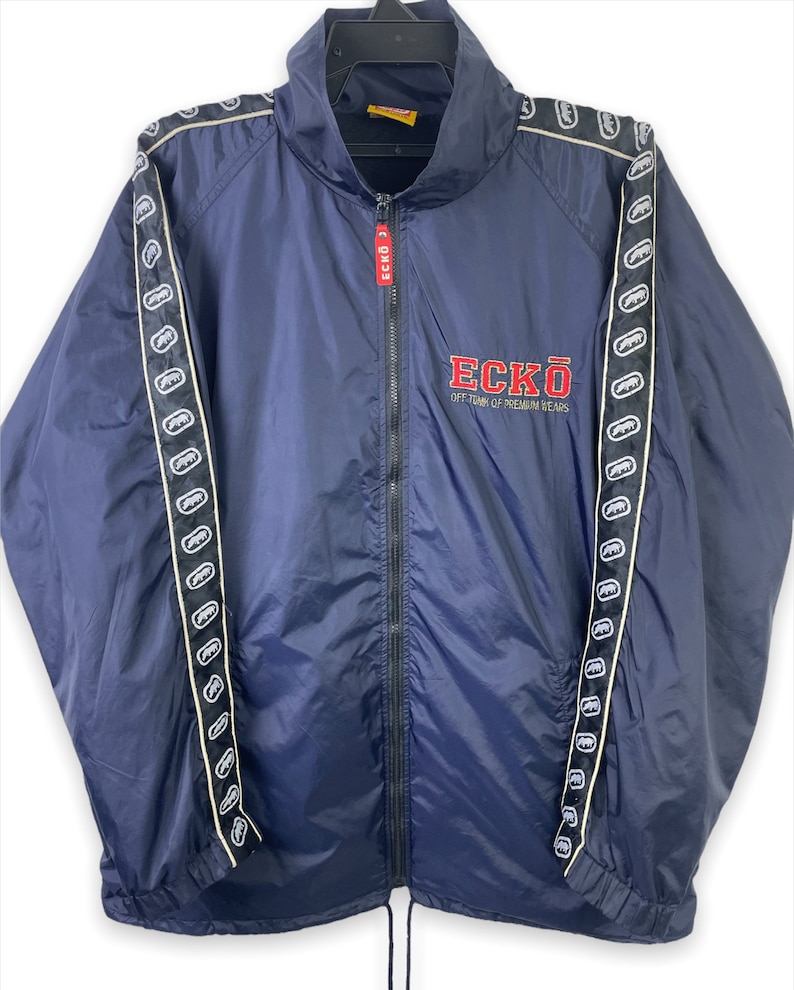 Rare Vintage Ecko Unltd Big Logo Windbreaker - Etsy