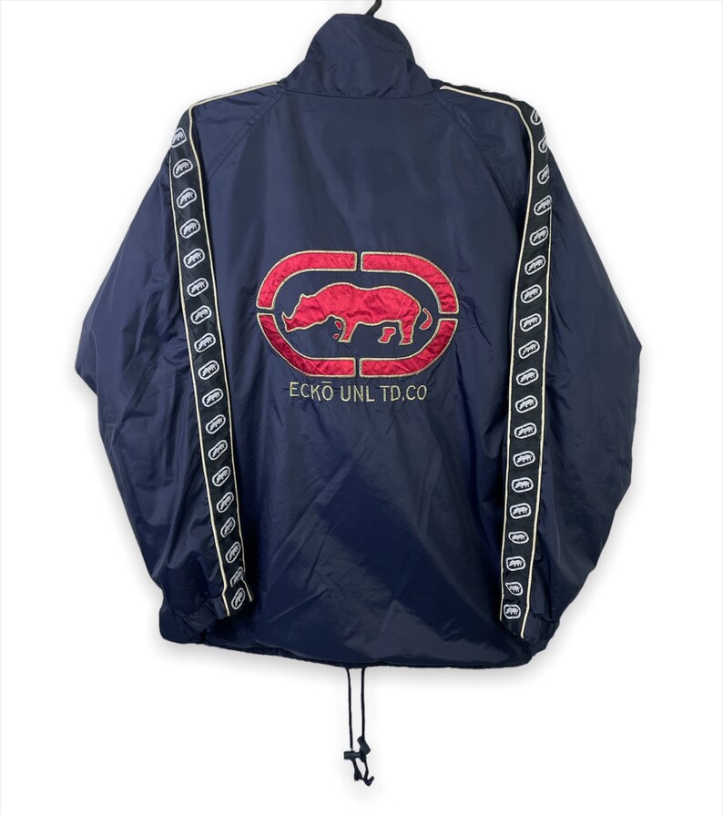 Rare Vintage Ecko Unltd Big Logo Windbreaker - Etsy