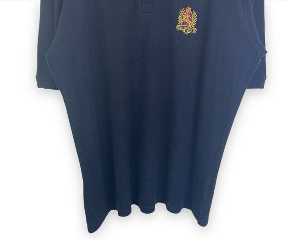 Rare Vintage Burberry's Embroidery Logo Polo Tee - Gem