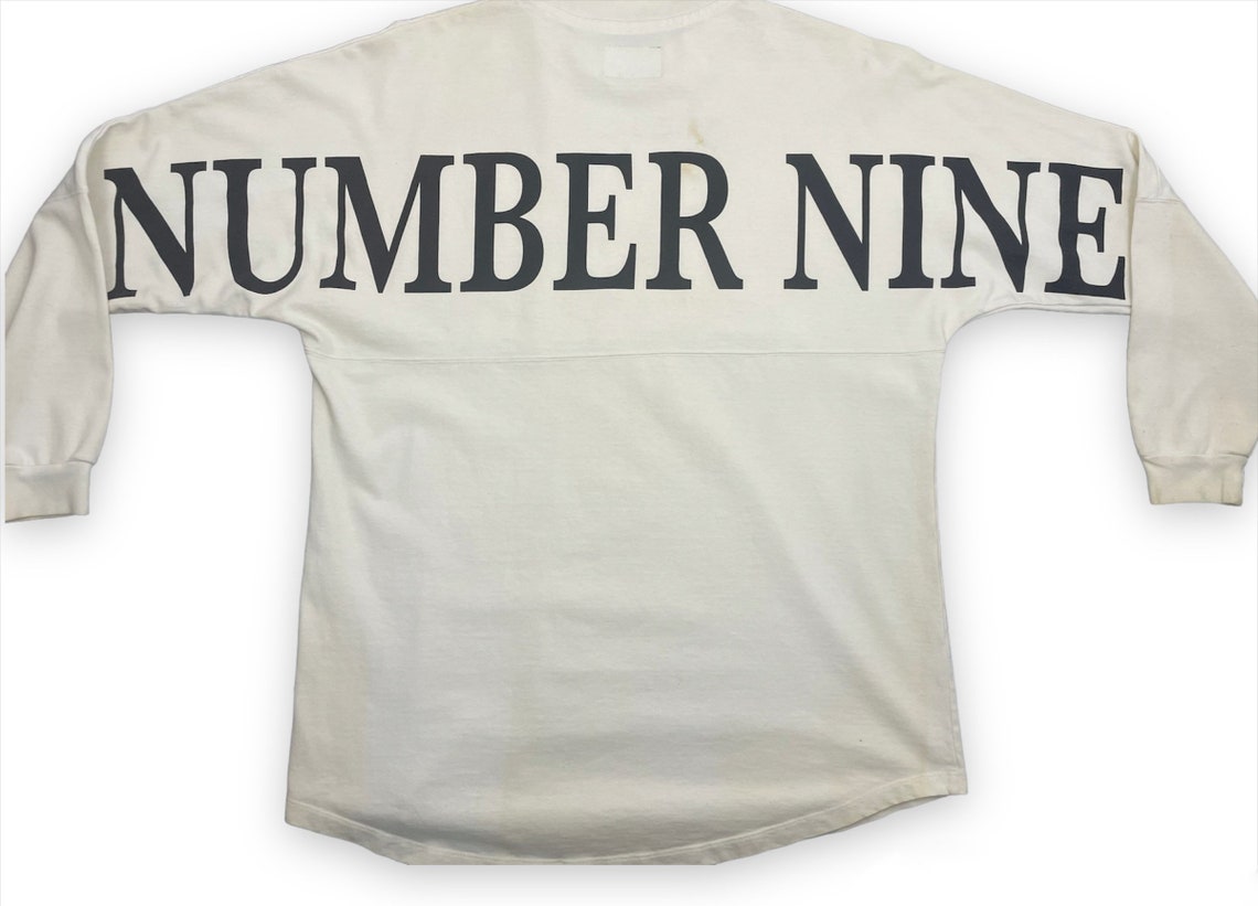 Rare Vintage Number nine Spellout Logo Sweatshirt - Etsy