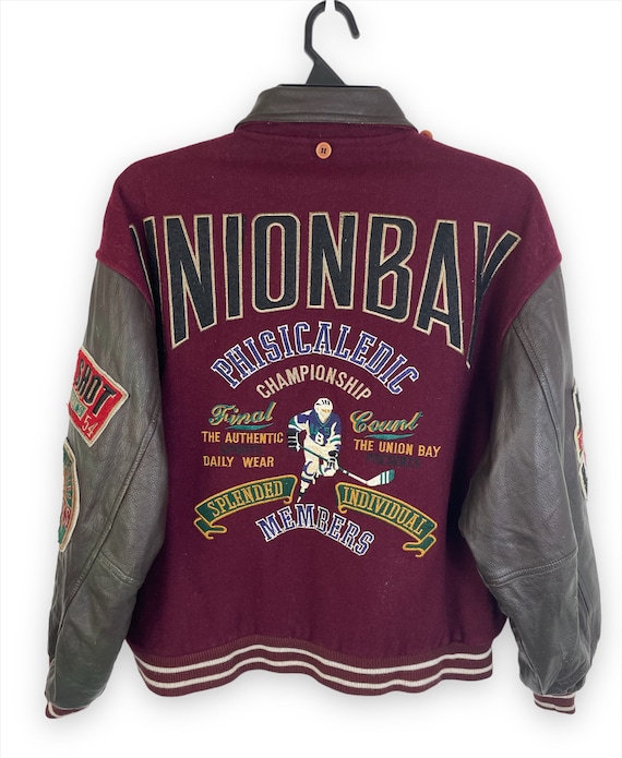 Rare Vintage Union Bay Hockey Ice Varsity Jacket - Gem