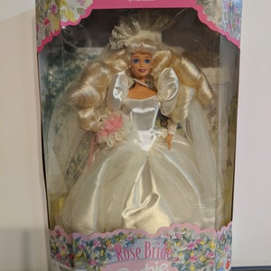 Rose Bride Barbie - Etsy