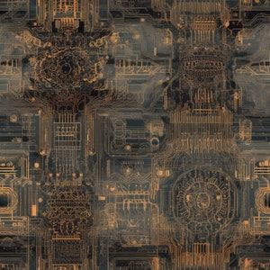 Digital Circuit Board Pattern - High-quality Downloadable Paper Pack ...