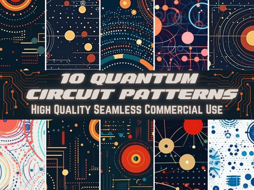 10 High-quality Quantum Circuit Board Seamless Pattern - Downloadable ...