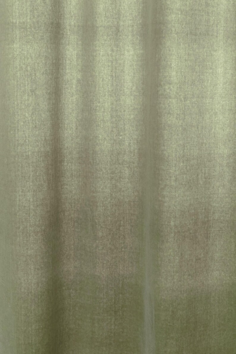 Sage Green Solid Color Curtains Home Decorative Velvet Look - Etsy