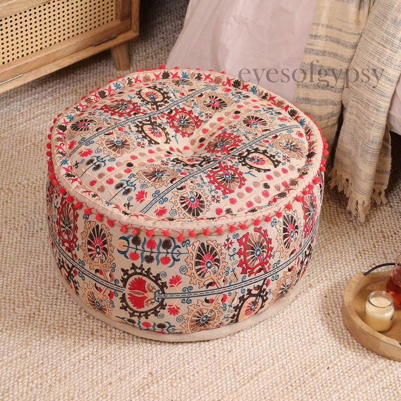 Pouf Ottoman - Etsy