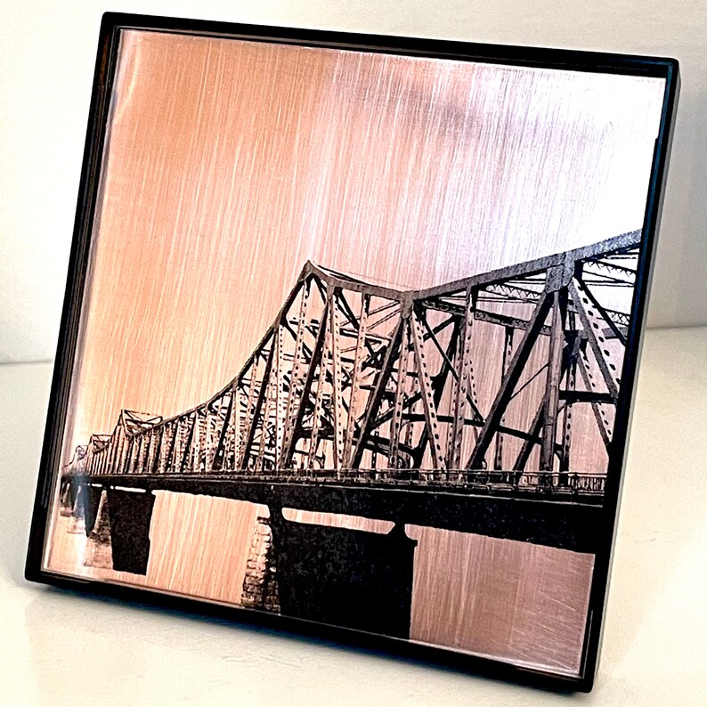 Memphis Bridge on Copper - New or Old - Etsy