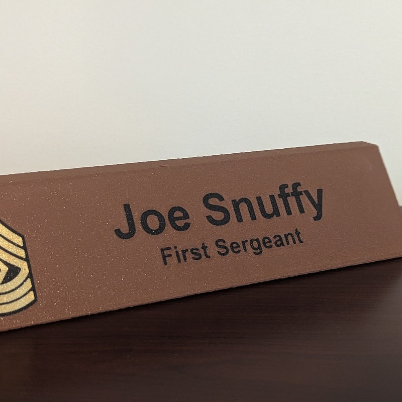 Desk Name Plate - Etsy