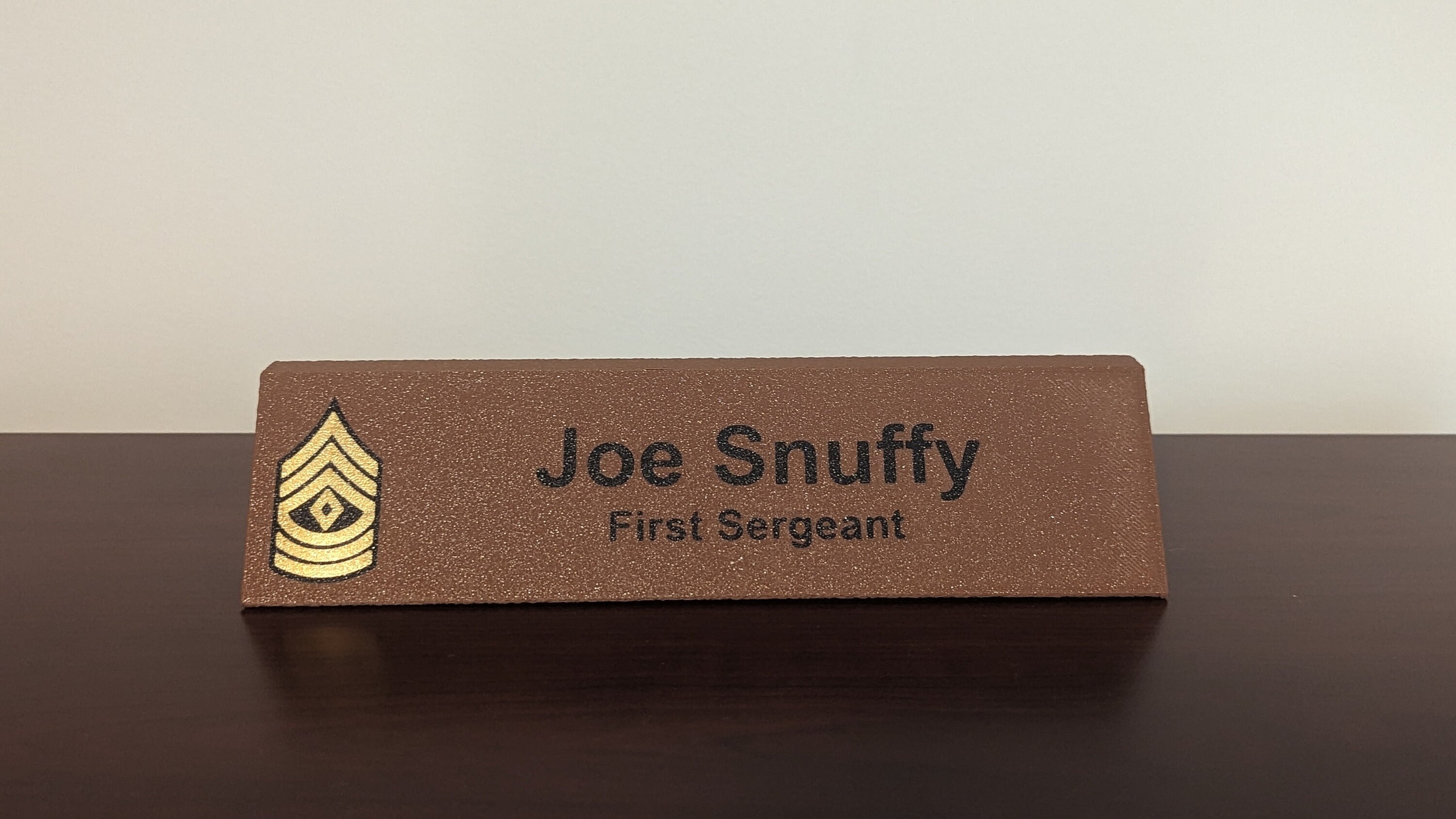 Custom 3D Printed Army Enlisted & Warrant Officer Rank Sign - Etsy