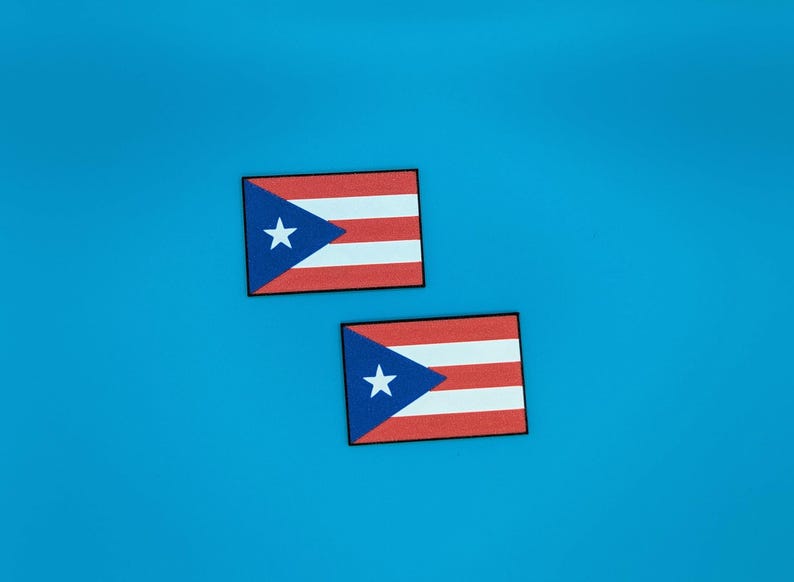 Puerto Rican Flag Magnet - Etsy