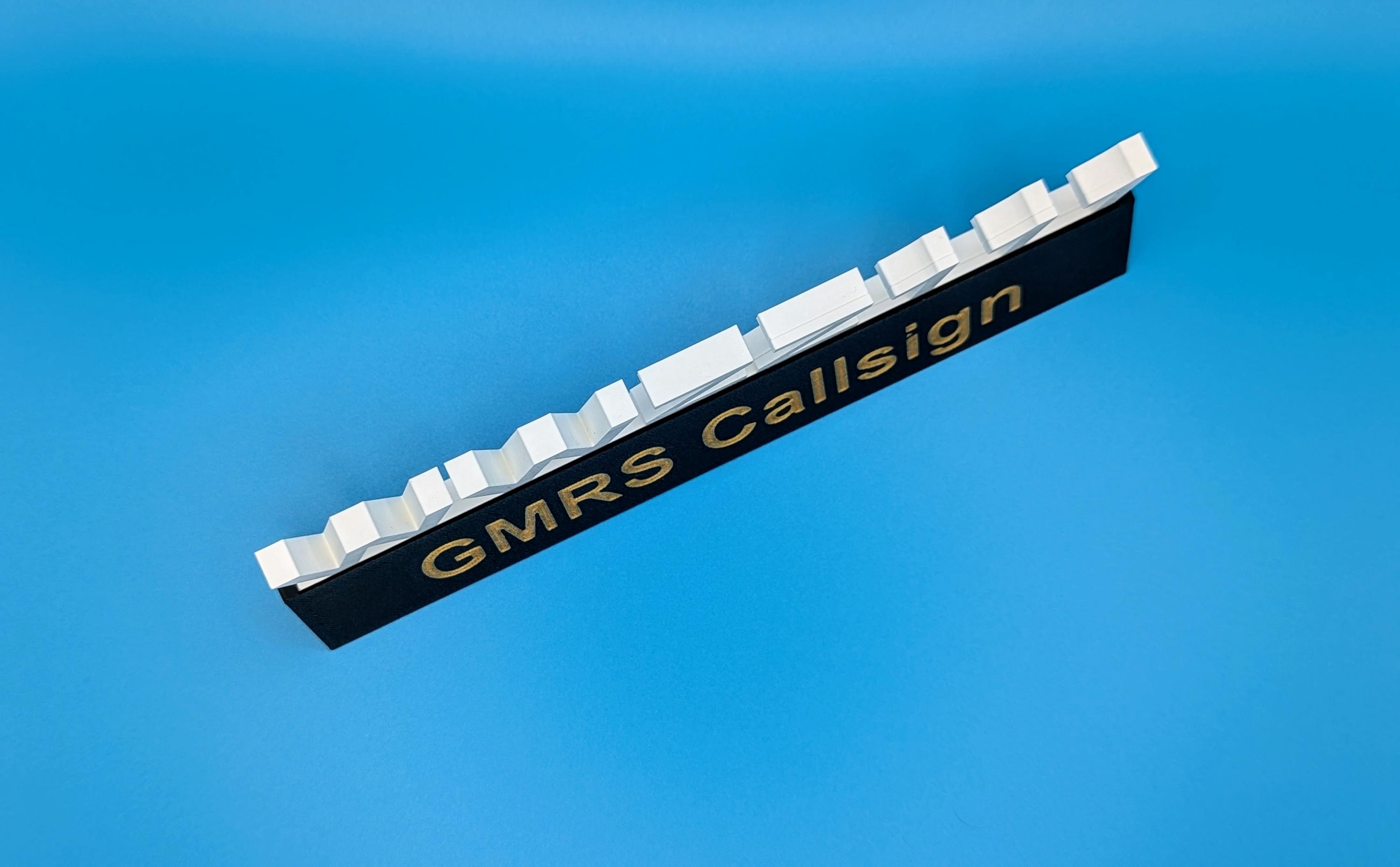 Custom HAM/GMRS Desk Sign - Etsy