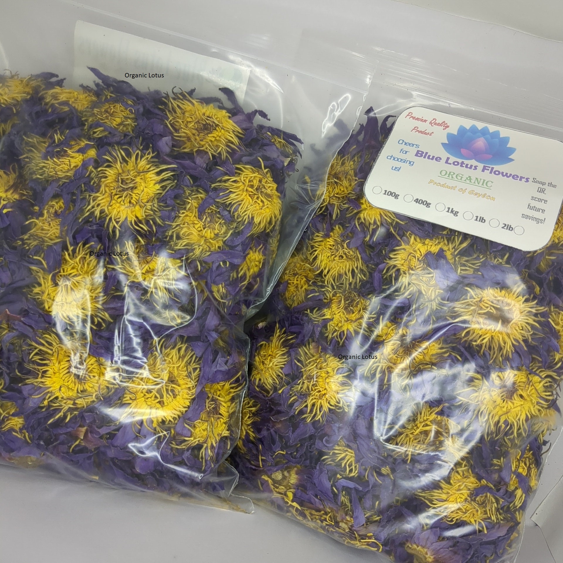 Blue Lotus Flower Premium Quality Pure Organic Dried Flowers Blue Herbs ...