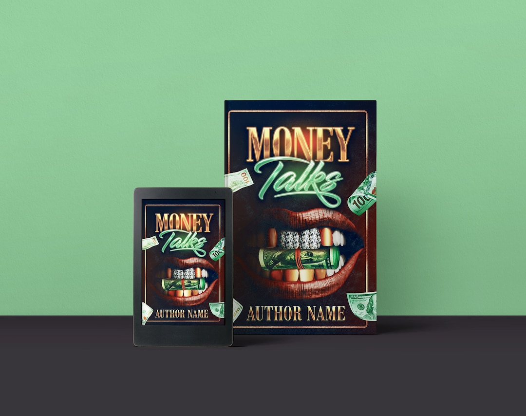 Money Talks Urban Fiction Style Pre-made Book Cover | Urban Fiction ...