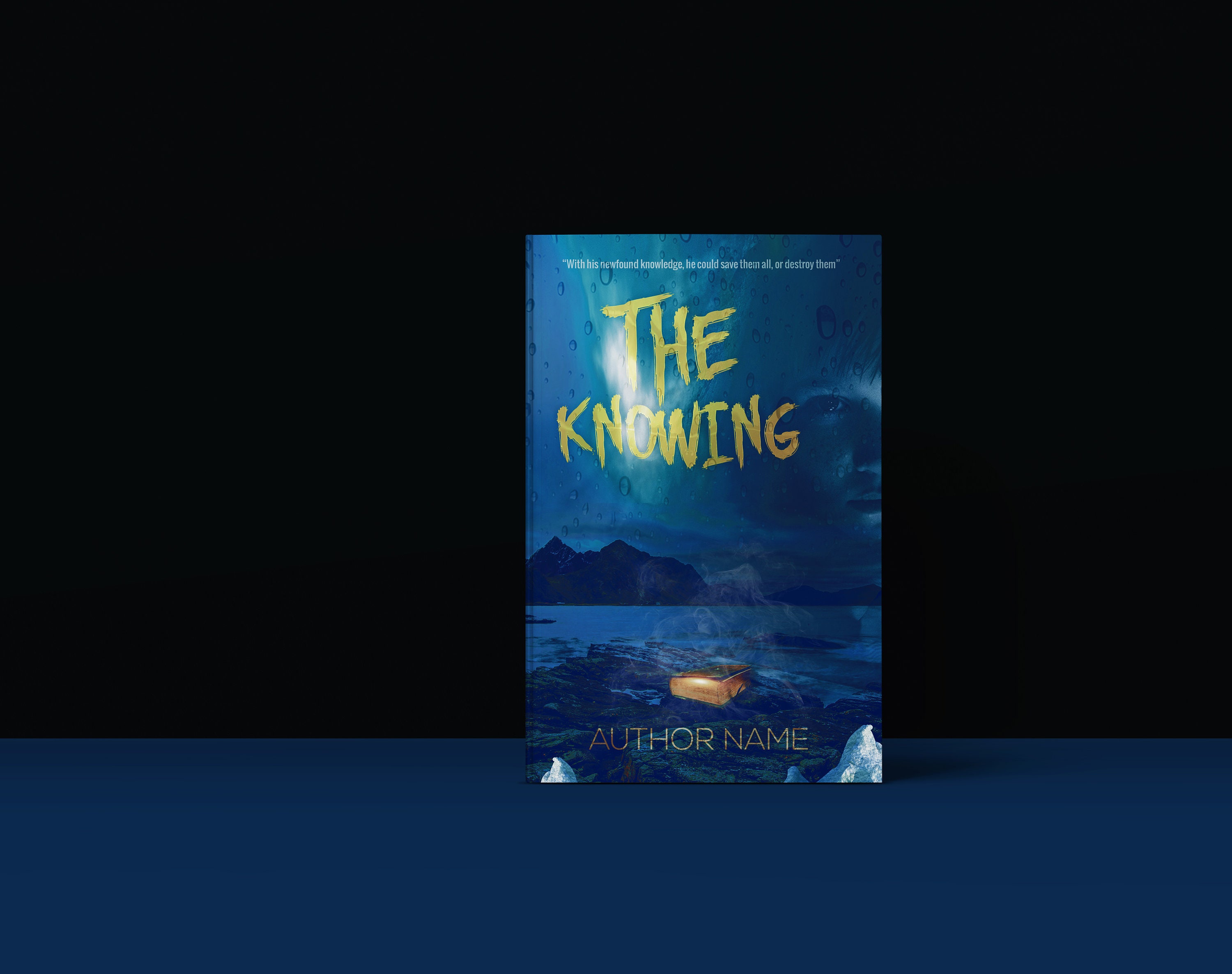 The Knowing, Pre-made Book Cover for Fantasy | Horror Premade Cover ...