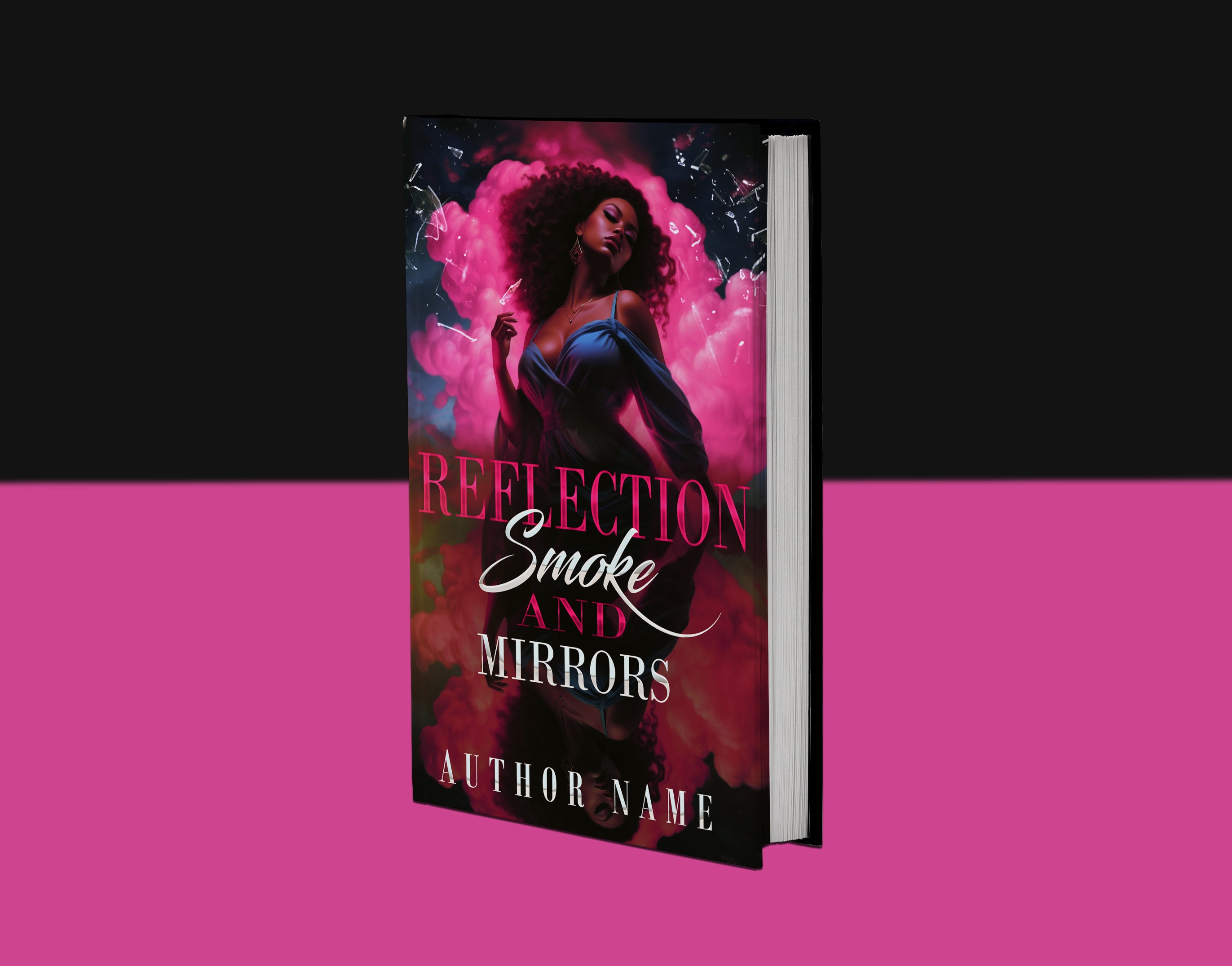 Reflections: Smoke and Mirrors Urban Fiction Style Pre-made Book Cover ...