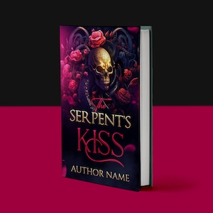 The Serpent's Kiss Pre-made Book Cover for Fantasy | Horror | Thriller ...