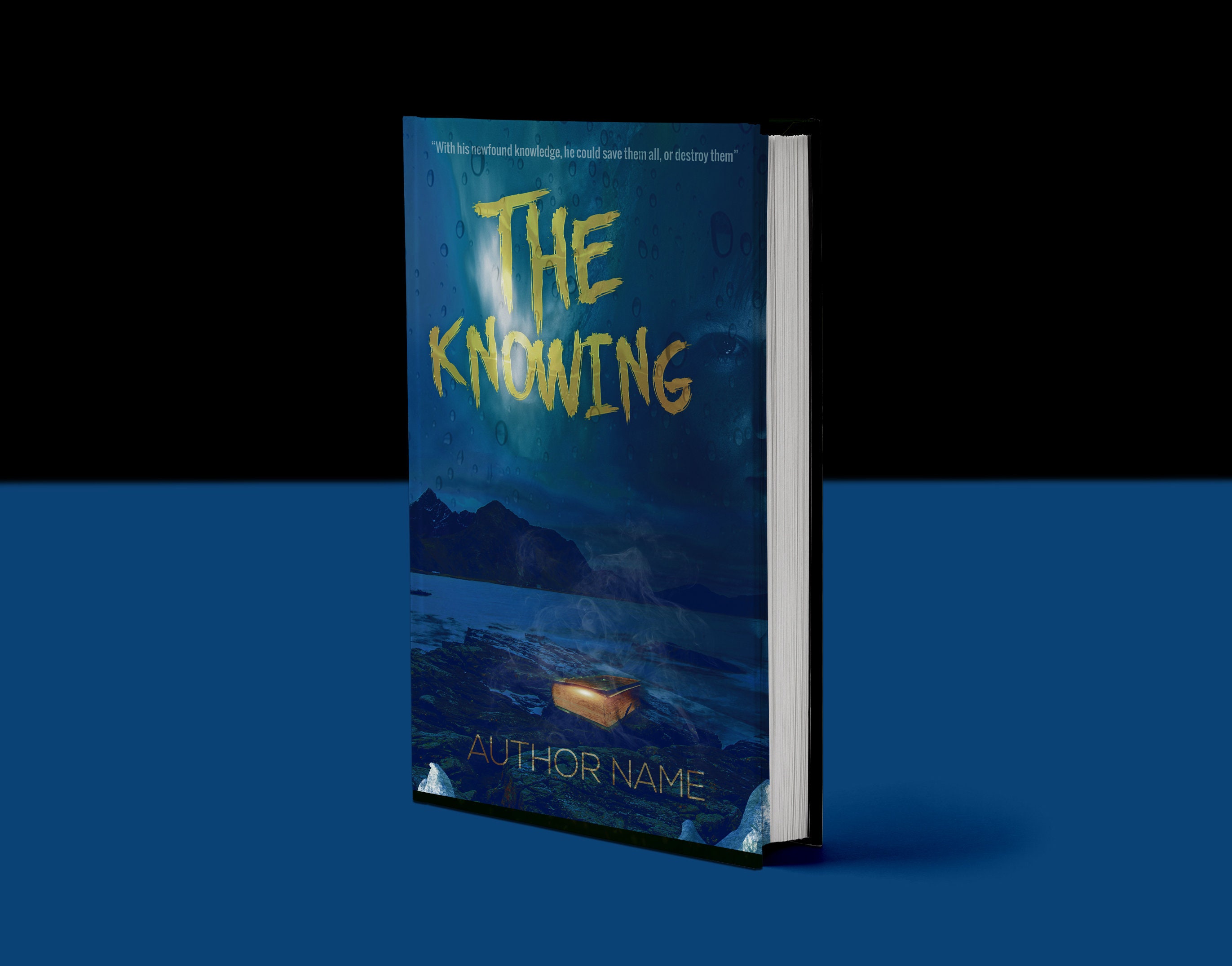 The Knowing, Pre-made Book Cover for Fantasy | Horror Premade Cover ...
