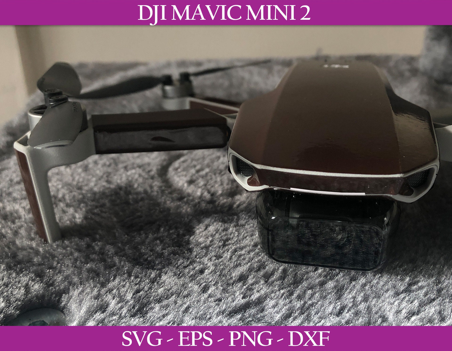 DJI Mavic Mini 2 SVG Protective Skin Cricut Svg Svg Cut | Etsy