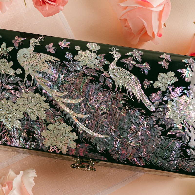 Jewelry Storage Peacock - Etsy