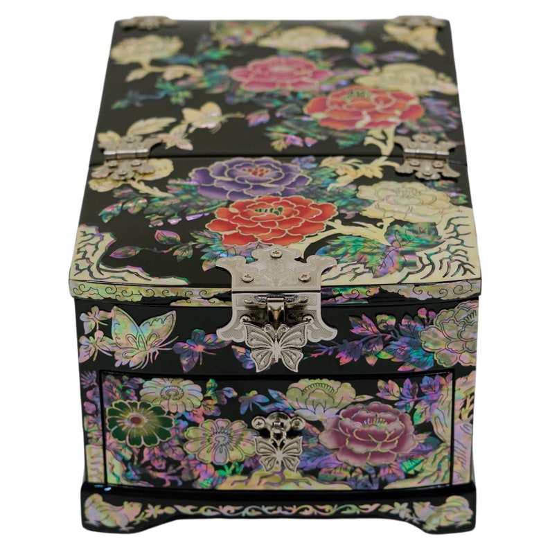 FEBRUARY MOUNTAIN Mother of Pearl Box Vintage Jewelry Box - Etsy