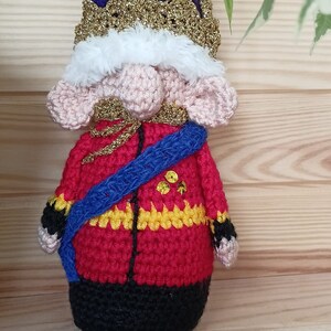 King Charles III Coronation Gnome Crochet Doll, Charles III and Camilla ...