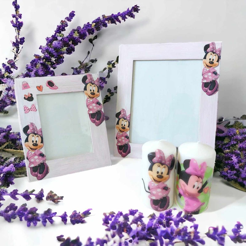 Minnie Mouse Candle - Etsy