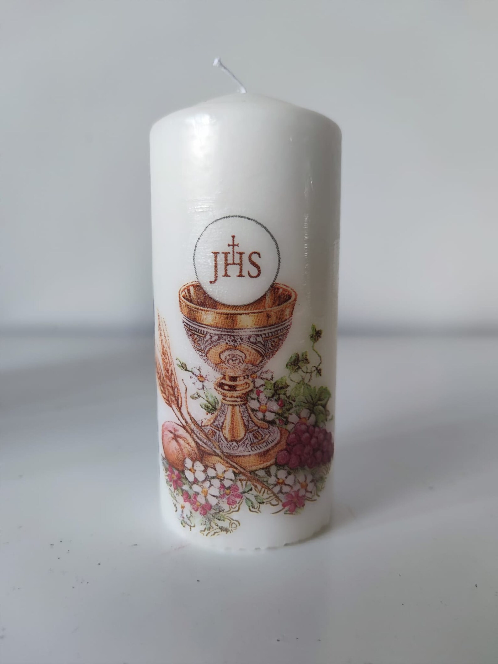 Handmade Holy First Communion Celebration Gift Pilar Candles Wrapped ...