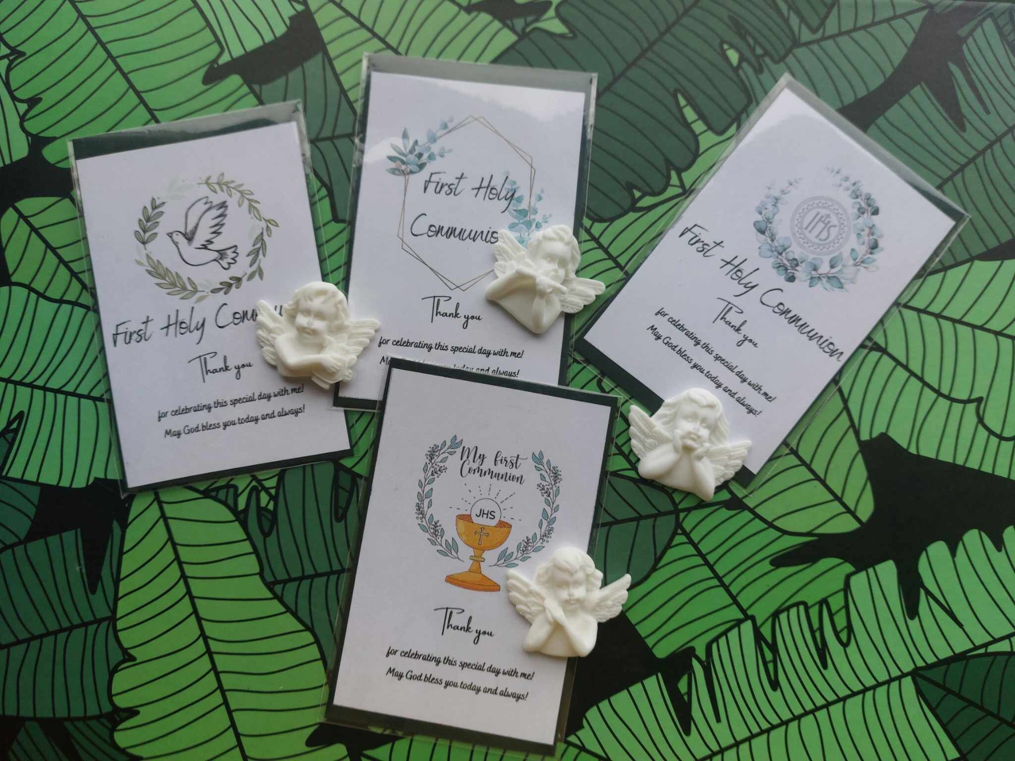 Luxury First Holy Communion Thank You Guest Gift Favours Favors Angel ...