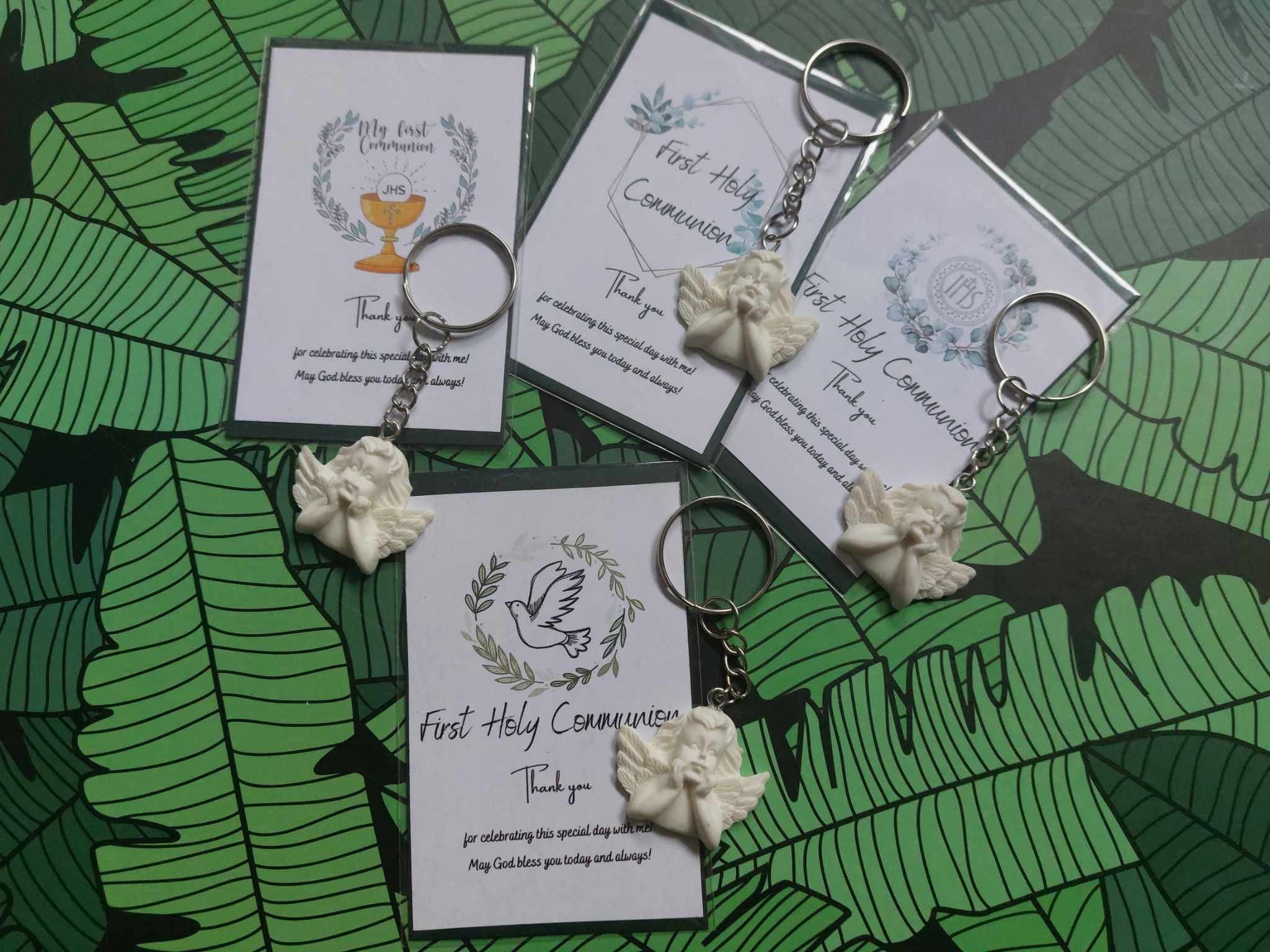 Luxury First Holy Communion Thank You Guest Gift Favours Favors Angel ...