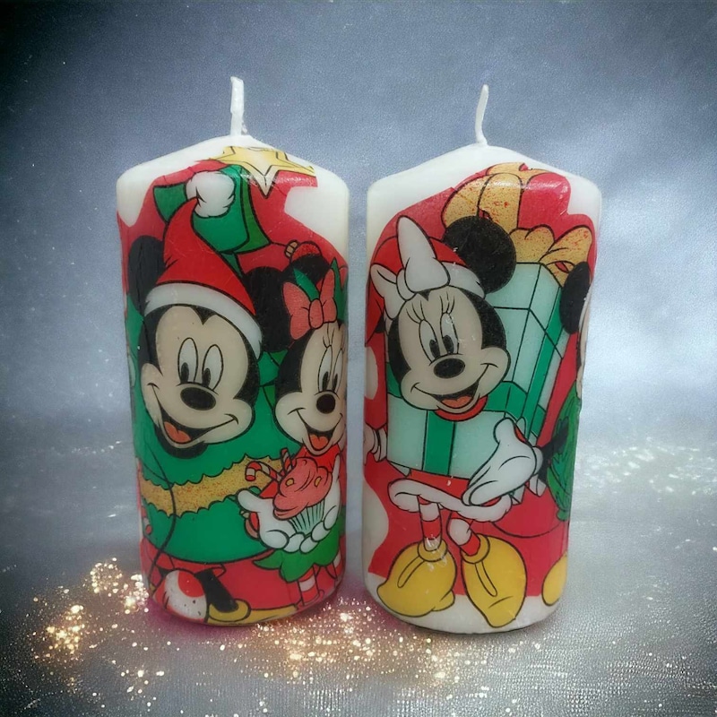 Minnie Mouse Candle - Etsy
