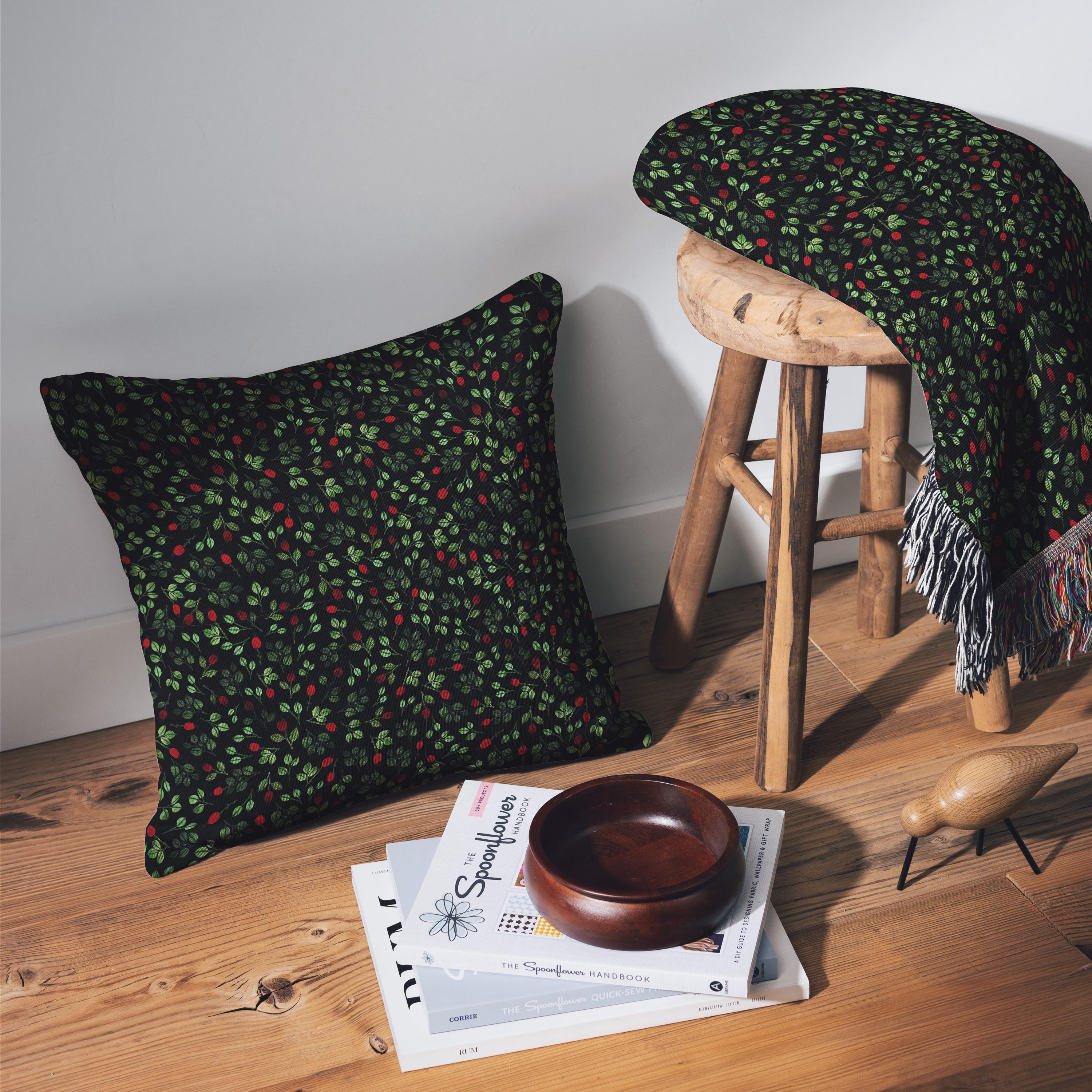 ALUPETET Rose Hips I Watercolor Seamless Pattern | Hand Drawn Print ...