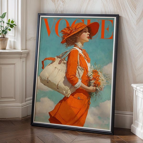 Vogue Poster - Etsy
