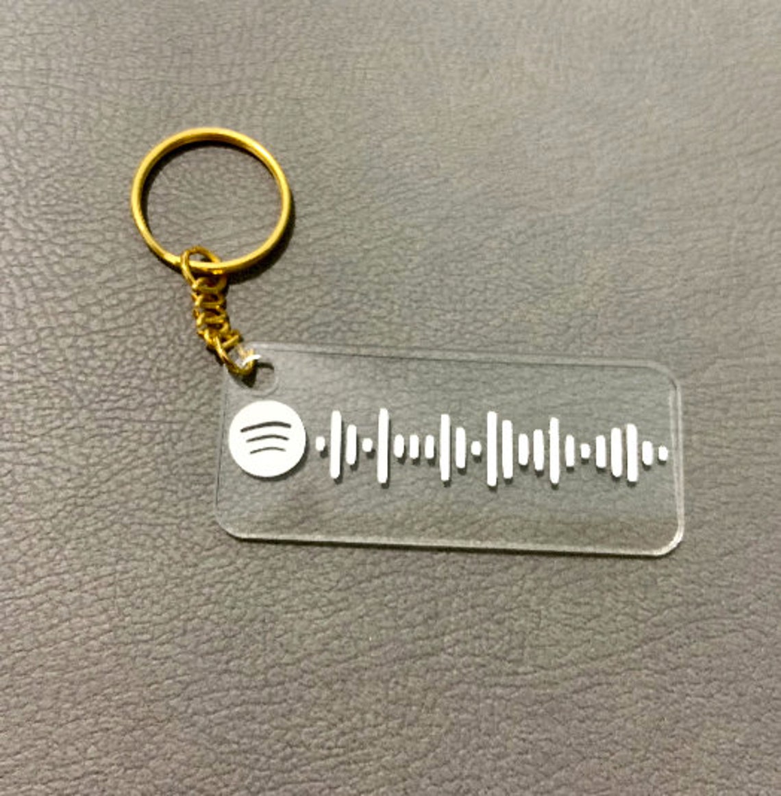 Custom Spotify Code Keychain - Etsy