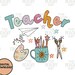 Teacher Png, Teacher Doodle Png, Back to School Png, Teacher ...