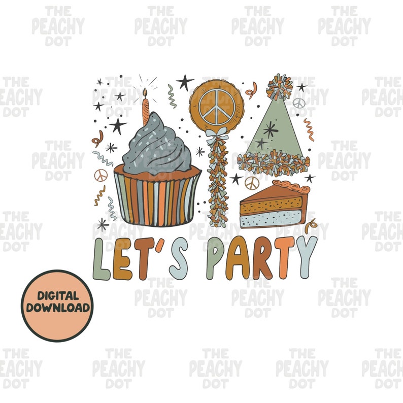 Bundle Birthday Png Boho Birthday Party Png Happy Birthday - Etsy
