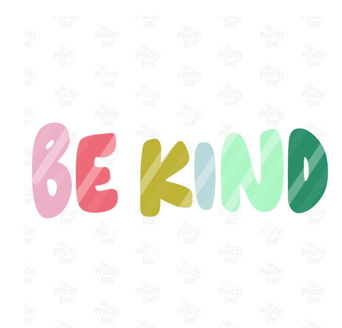 Be Kind Svg Png Digital Download - Etsy