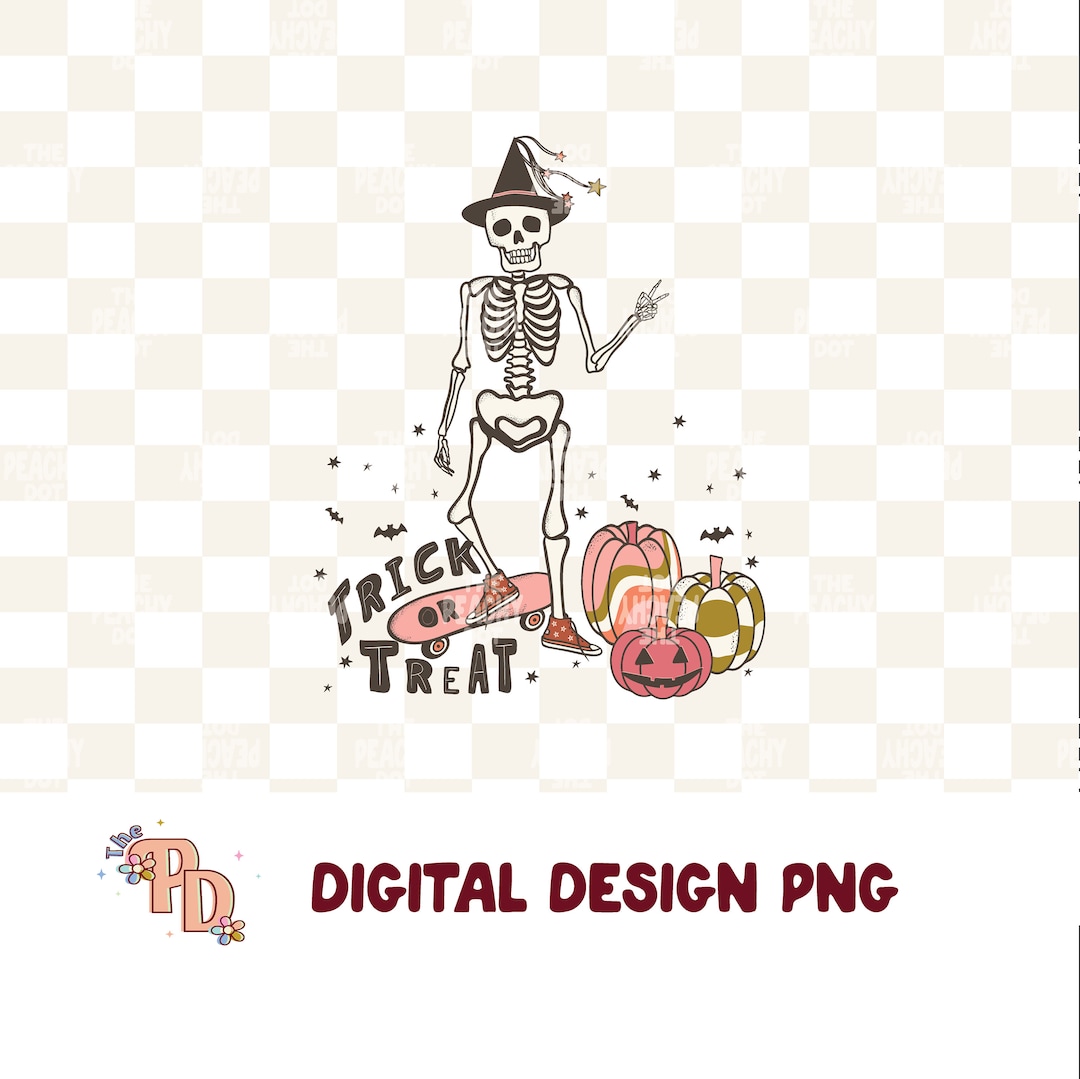 Halloween Png, Cute Skeleton Png, Spooky Season Png, Skeleton Png ...