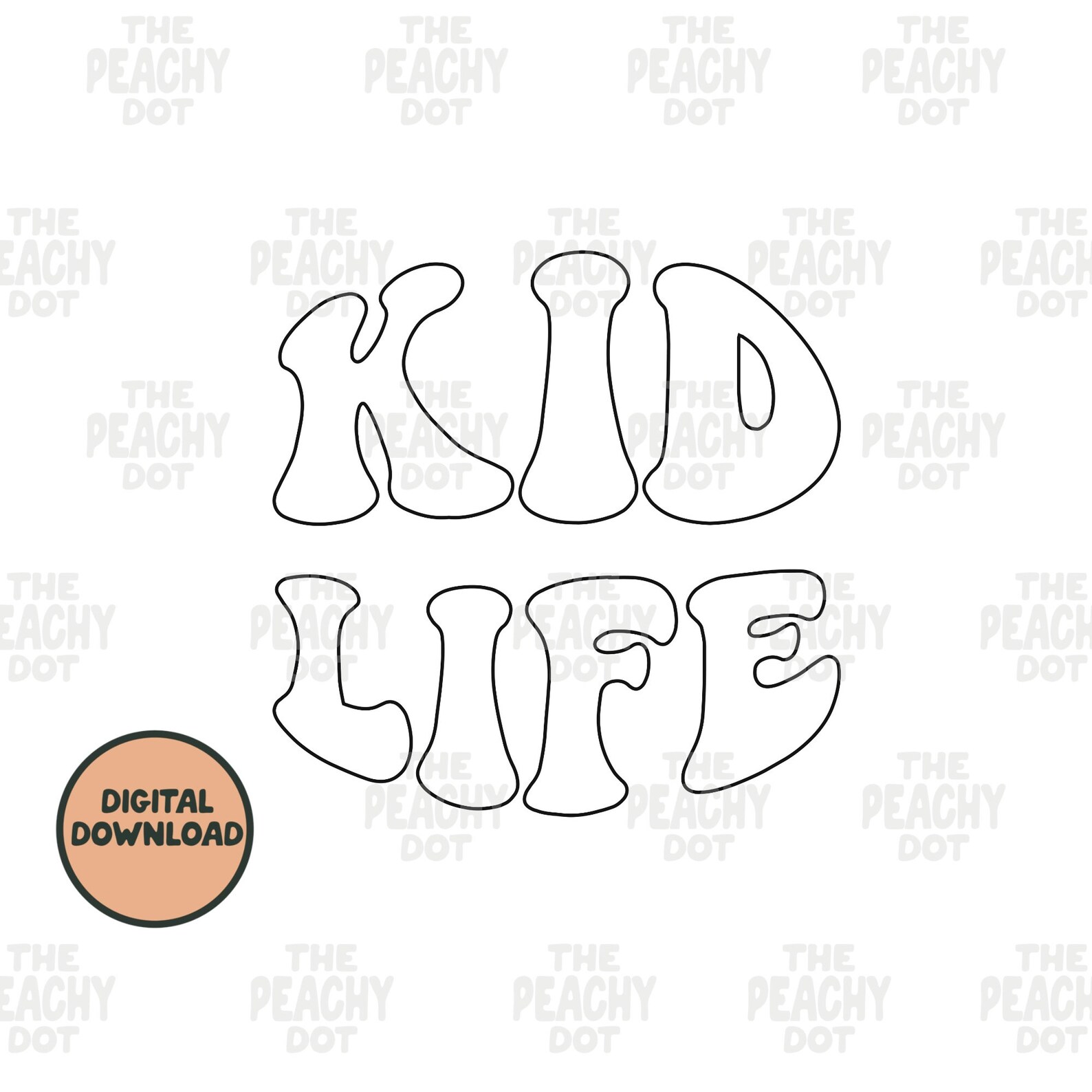 Kid Life Svg Png Kids Tshirt Design Groovy Kids Svg Svg for - Etsy