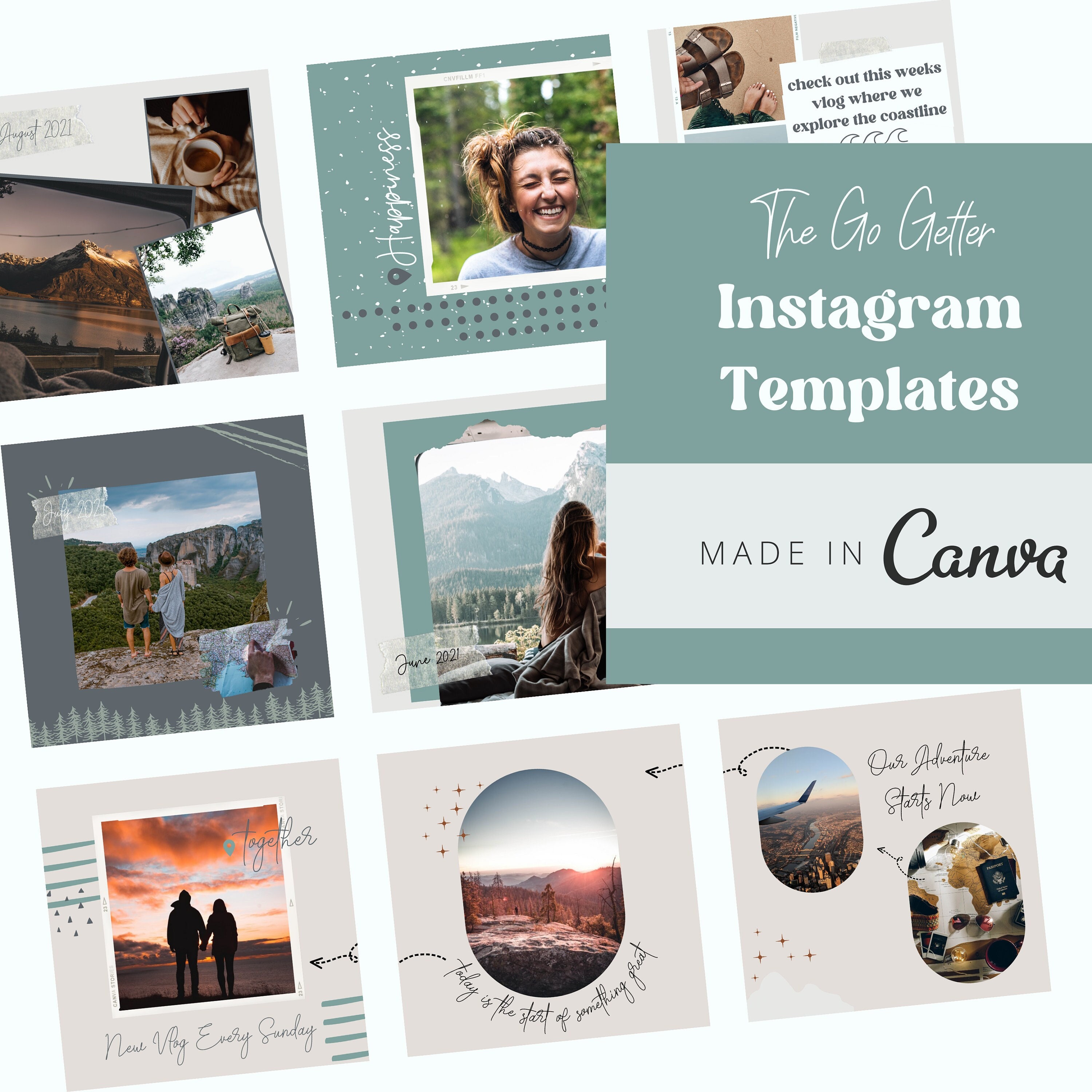 Instagram Templates Canva Designs Instagram Post Canva | Etsy