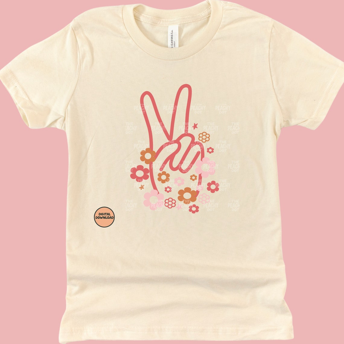 Peace Sign Svg Png Groovy Retro Svg Png Retro Flower Png - Etsy