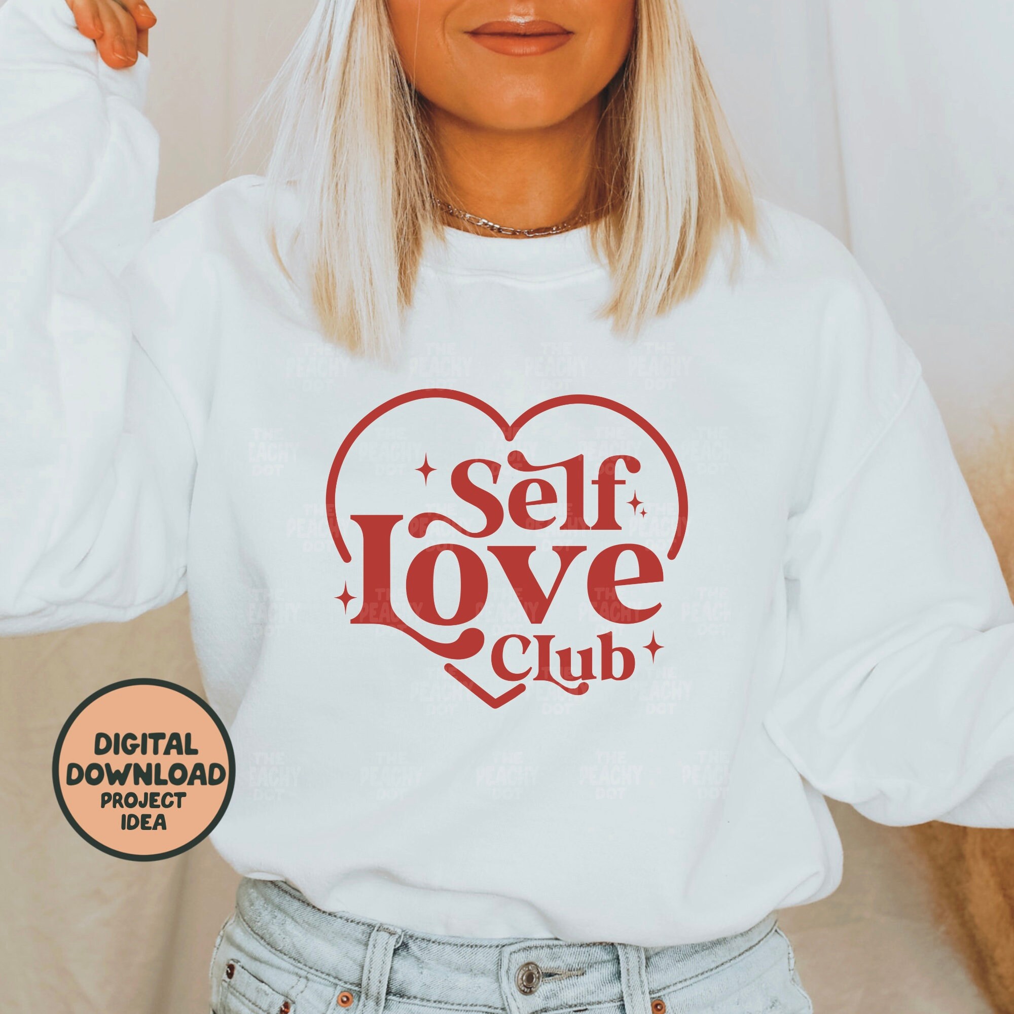 Self Love Club Png Svg Valentines Day Svg Png - Etsy