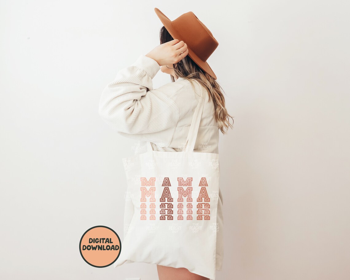 Mama Stacked Svg Png Mothers Day Png SVG Mama Png College - Etsy