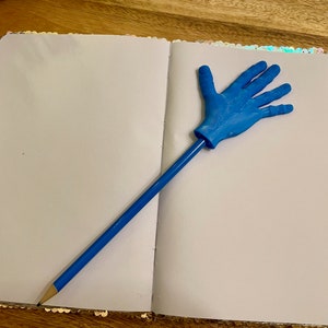 Flexi Hand Pencil Topper Floppy Hand 3D Printed Pencil Topper Pencil ...