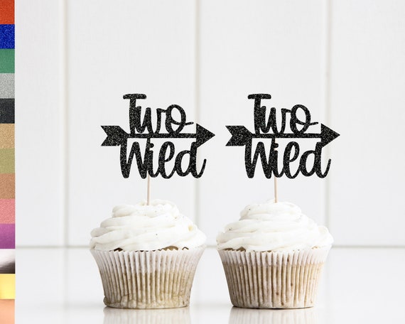Two Wild Cupcake Topper Second Birthday Party Cupcake - Etsy