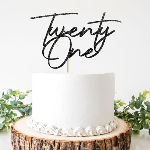 Large Number Cake Topper Birthday Age Anniversary - Etsy