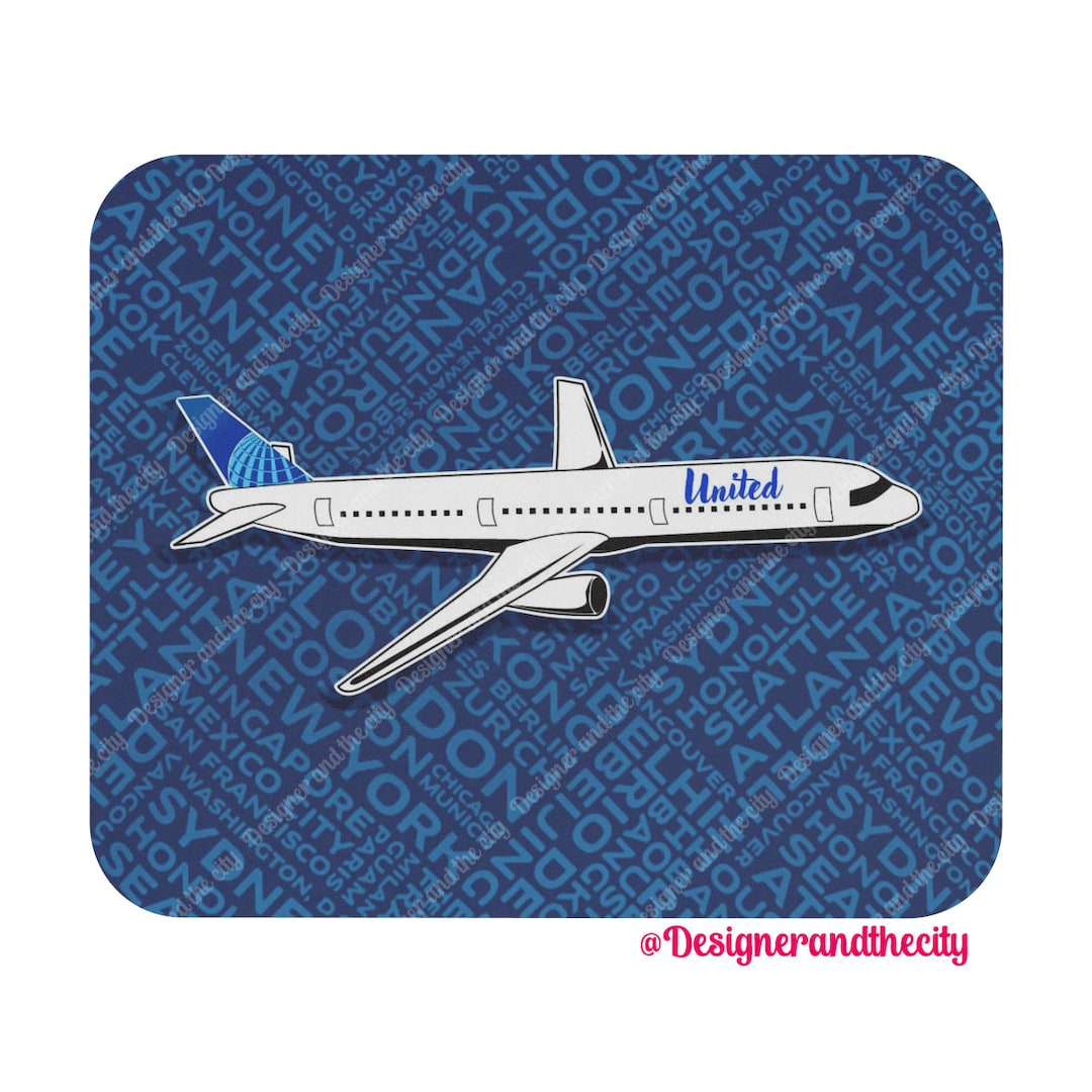 Airplane Mouse Pad, Cabin Crew Gift, Flight Attendant Gifts, Pilot Gift ...