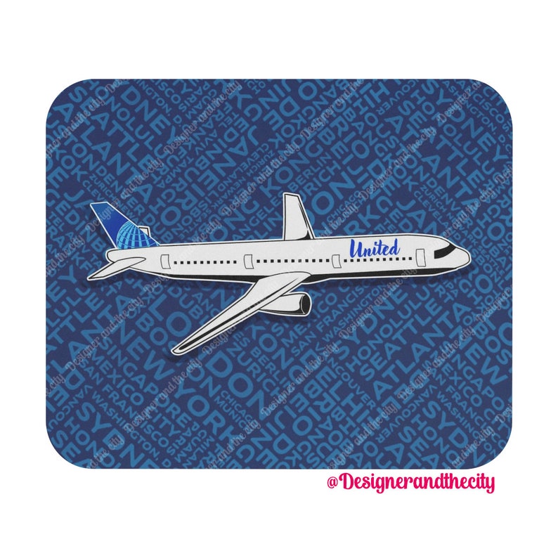 Airplane Mouse Pad Cabin Crew Gift Flight Attendant Gifts - Etsy